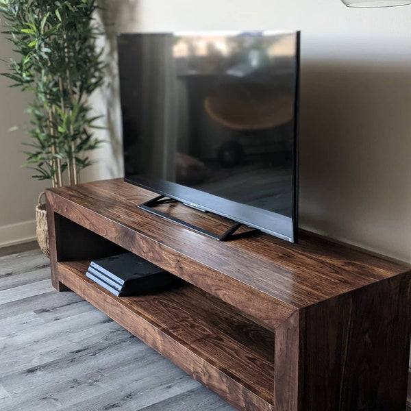 Walnut Tv Stand - Etsy