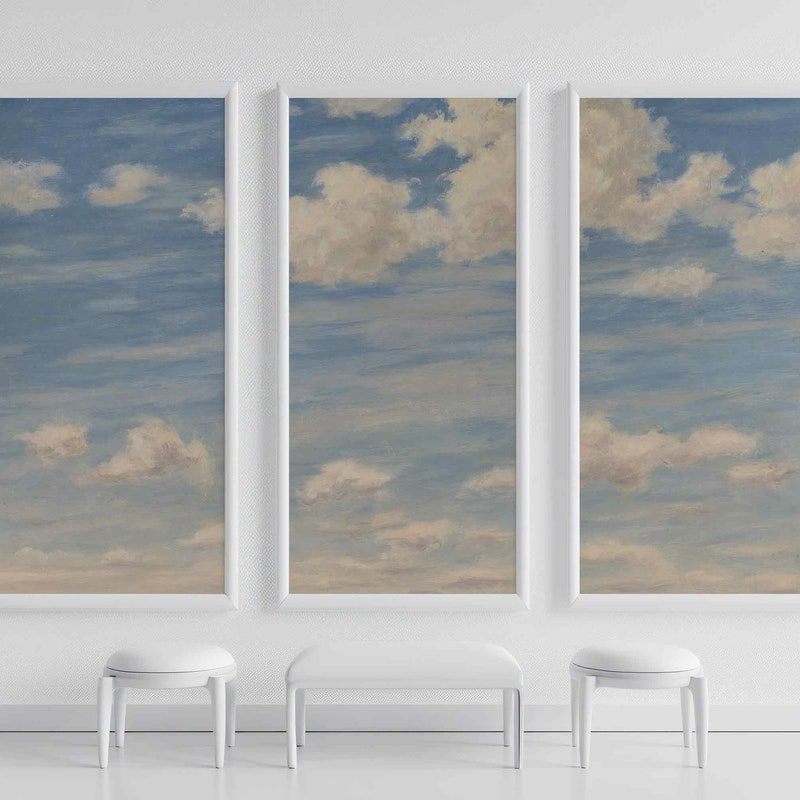 Cloud Wall Mural - Etsy