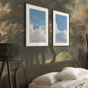 Rustic Landscape Removable or Regular Wallpaper Rural Scene Mural ...