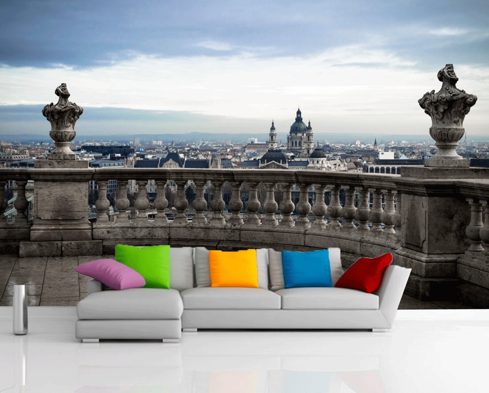 Extra large wall mural of Budapest Photo wallpapaer Budapest | Etsy