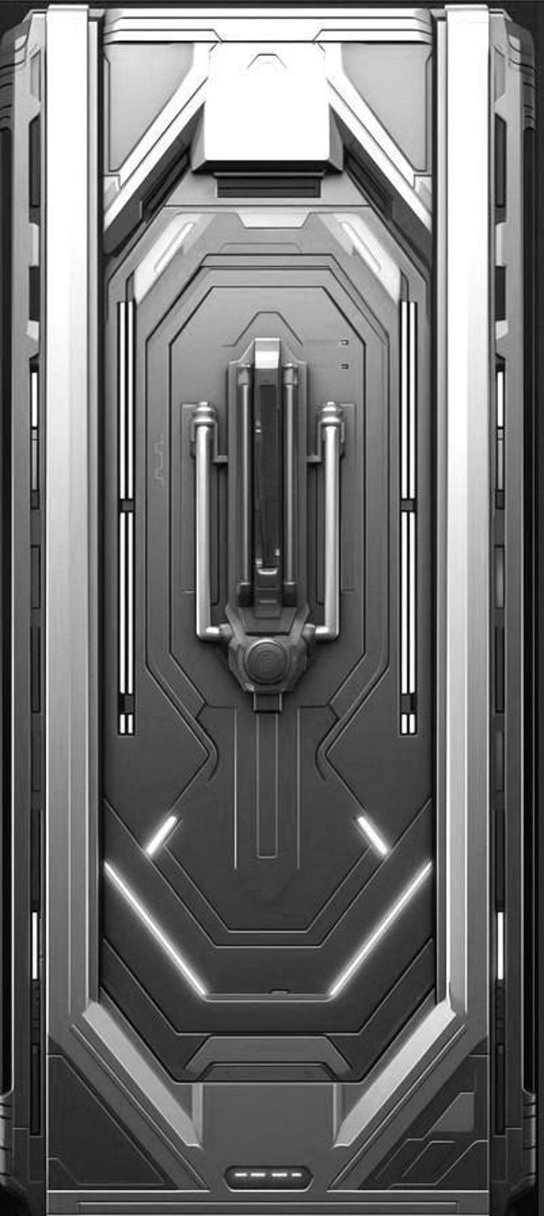 Space Door Sci-fi Themed Door Decal for Home Decor Sci-fi Door Sticker ...