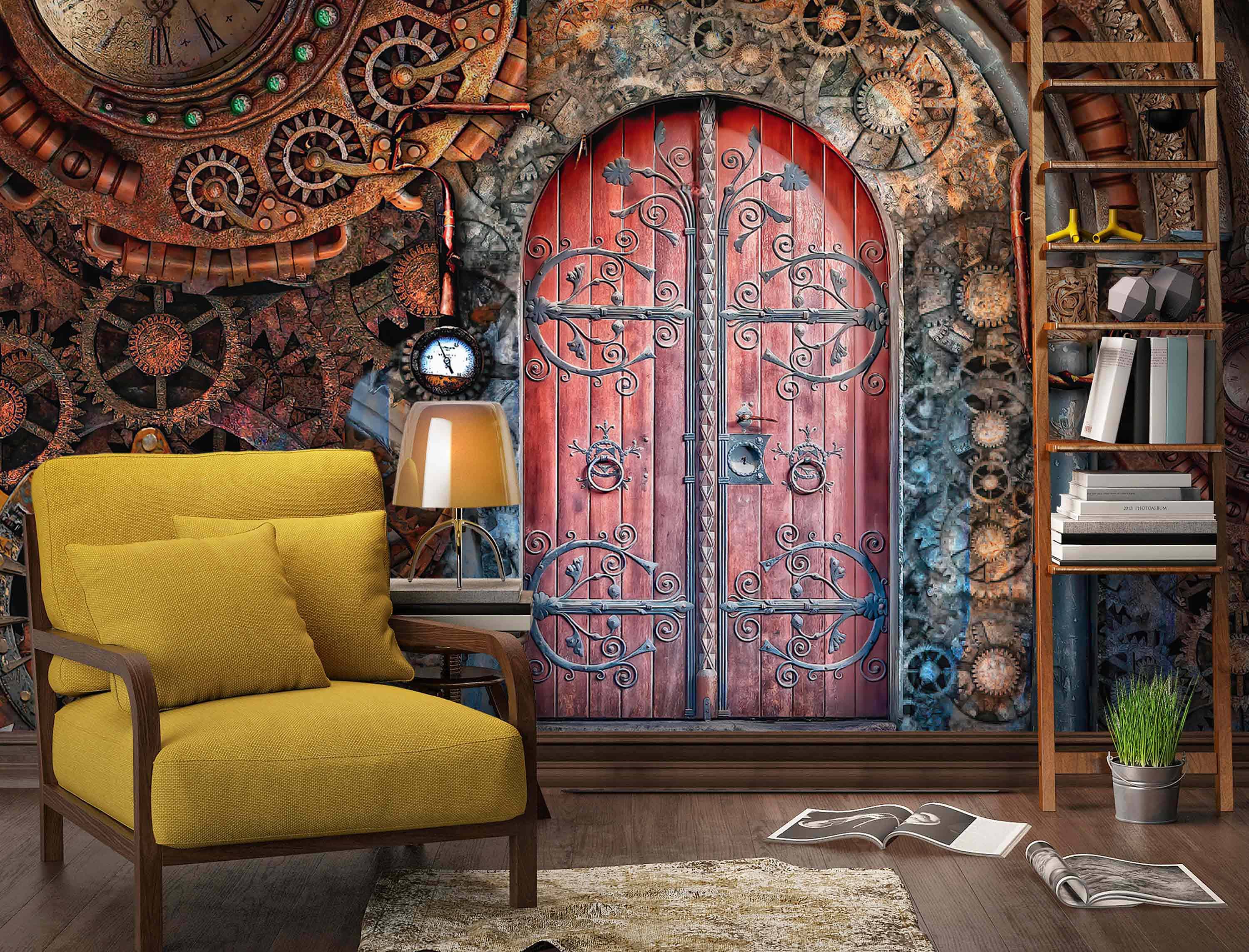 Steampunk Interior Design Bedroom