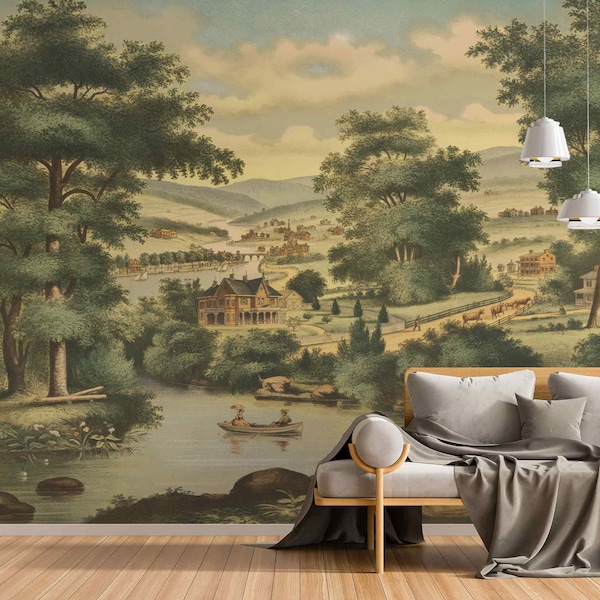 Historic Wallpaper - Etsy