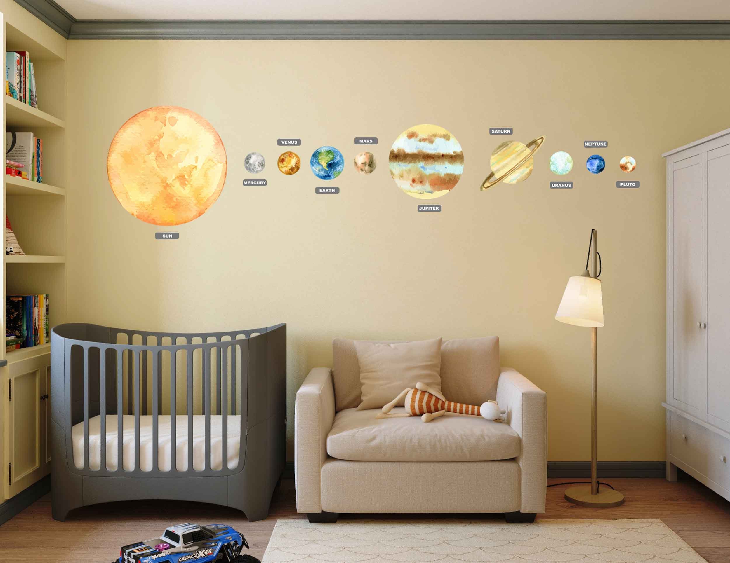 Large Wall Decals Solar System