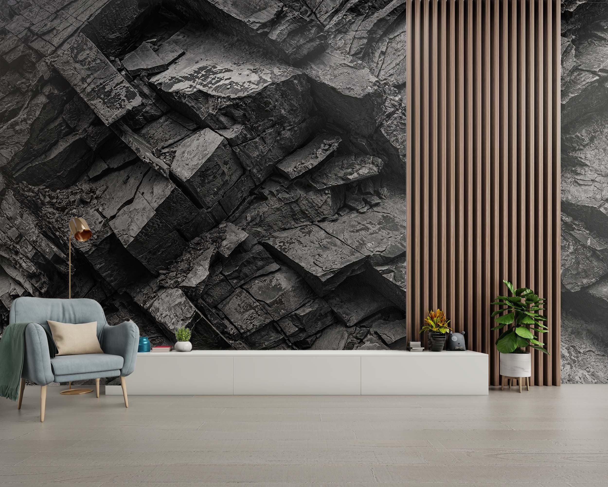 Dark Stone Wallpaper