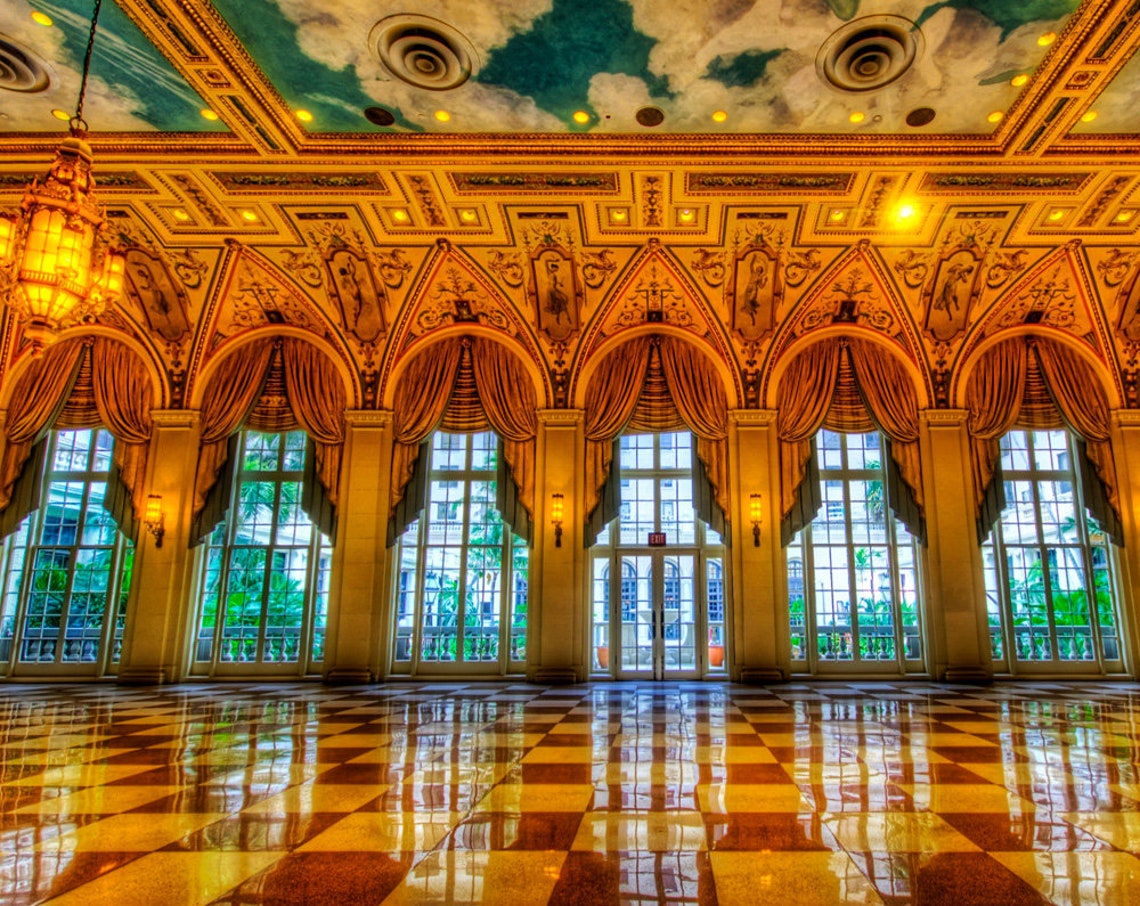 Luxury Royal Interior Wallpaper Ballroom Wall Decals Murals - Etsy