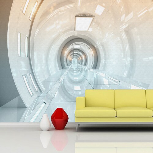 Wall Mural Sci-fi Photo Art Removable Wall Mural Futuristic - Etsy