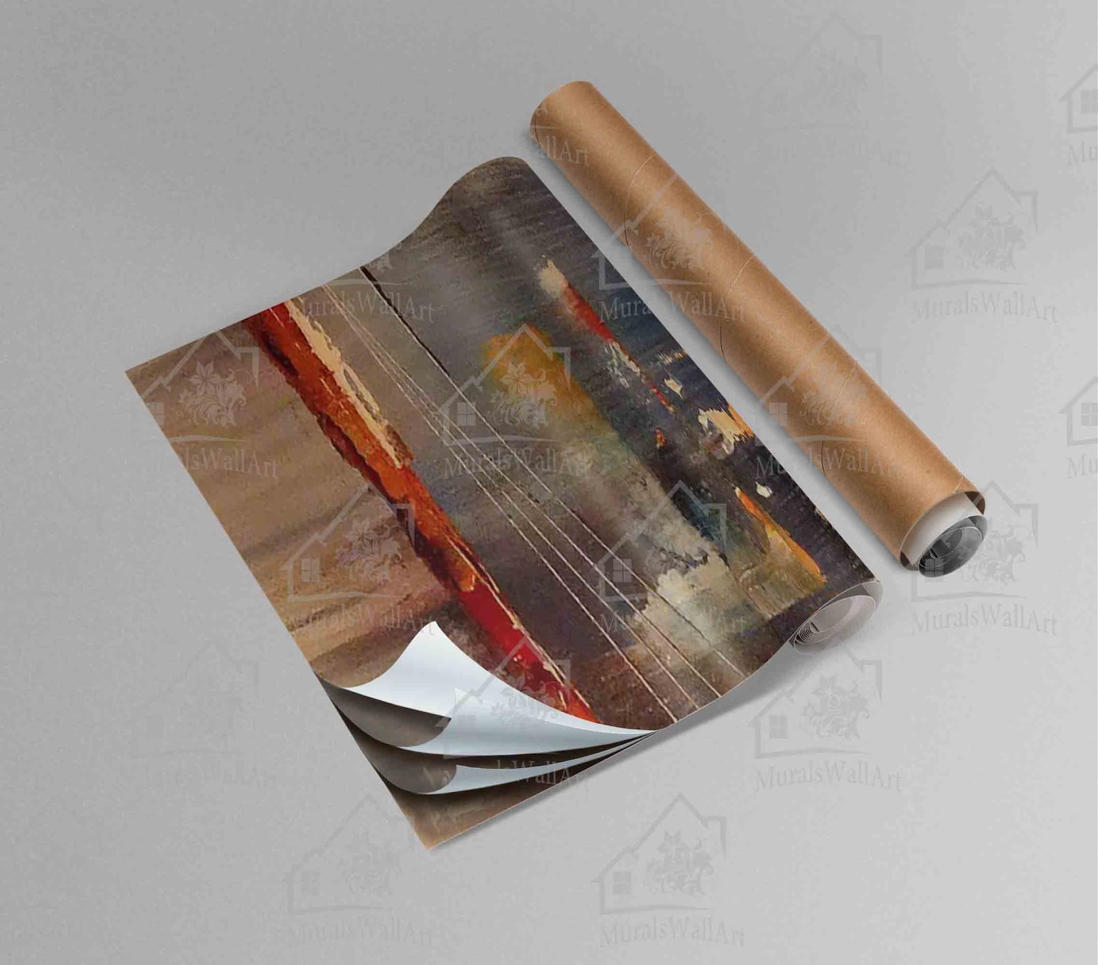 Castle Door Wall Mural Gothic Castle Decal for Living Room Stone Arch ...