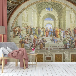 The School of Athens by Raffaello Sanzio Da Urbino Renaissance Art ...