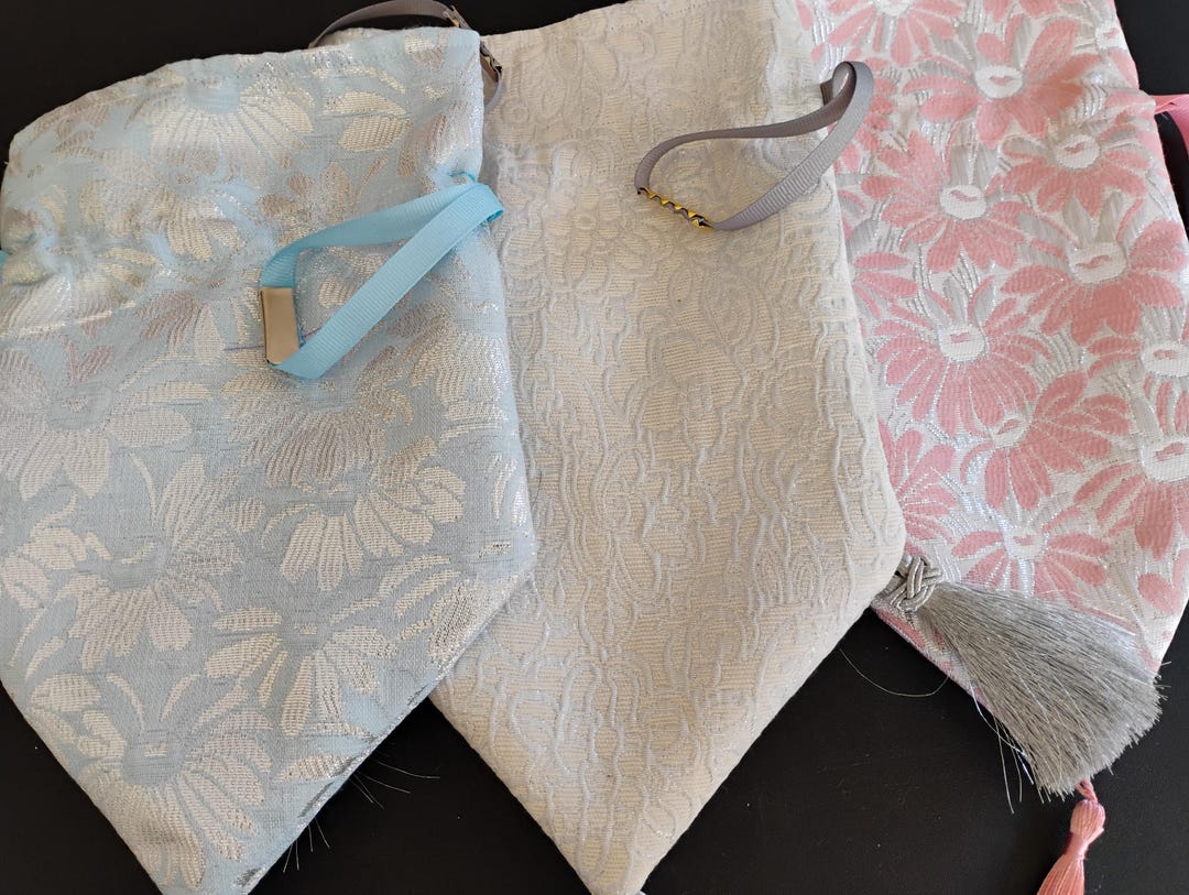 RETICULES • Drawstring Bag • Regency Purse • Longer Size - Etsy