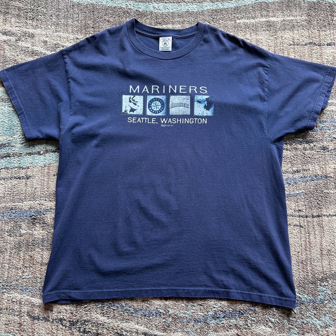 Vintage 2001 Seattle Mariners Washington Navy Blue MLB - Etsy