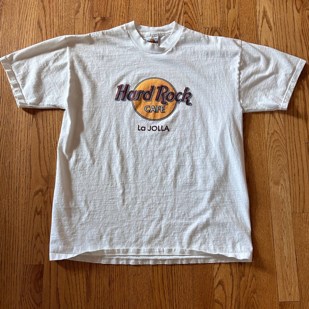 Vintage 90's Hard Rock Cafe La Jolla California White - Etsy