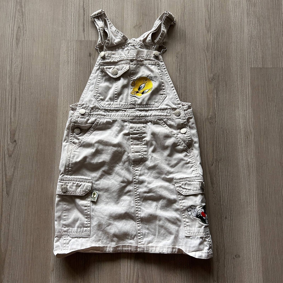 Youth Girls Vintage 90's Looney Tunes Tweety Bird Dress - Etsy