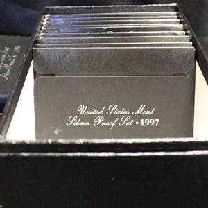 U.S. Mint Proof Set Storage Box Heavy Duty (NO SETS) Guardhouse Coin ...