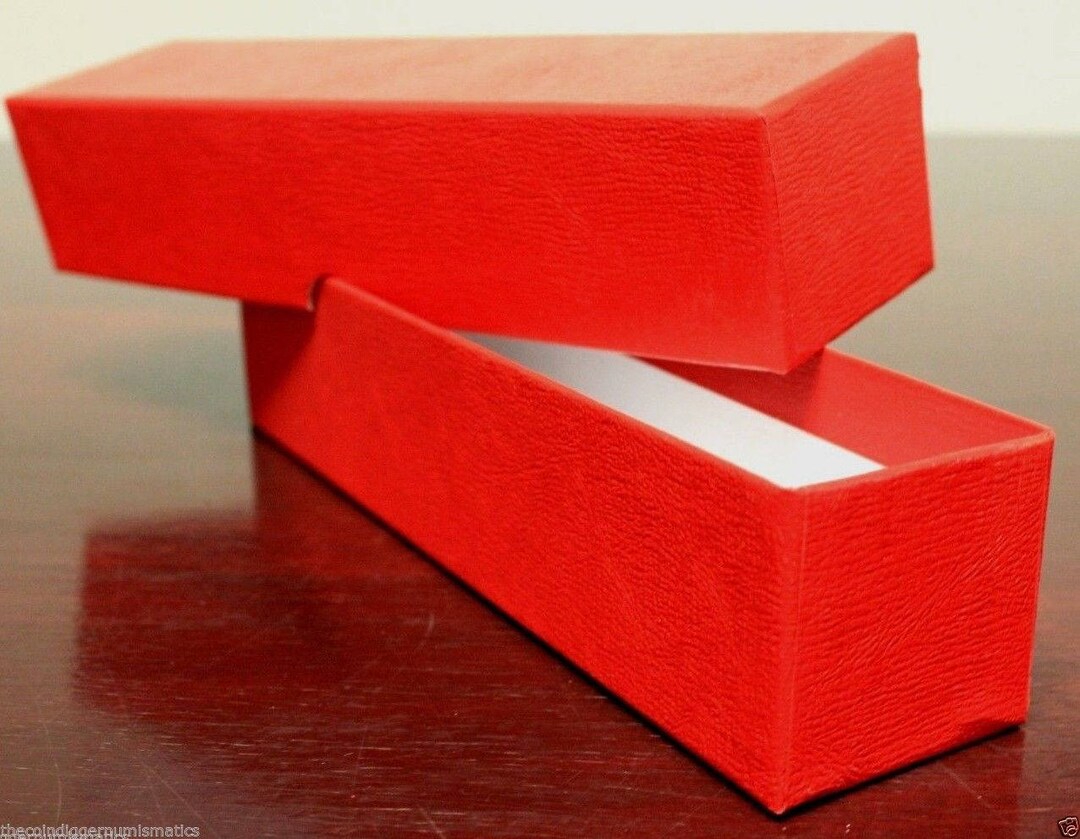 Red Coin Storage Box - Single Row 2x2 Flip/snap Holder - Etsy