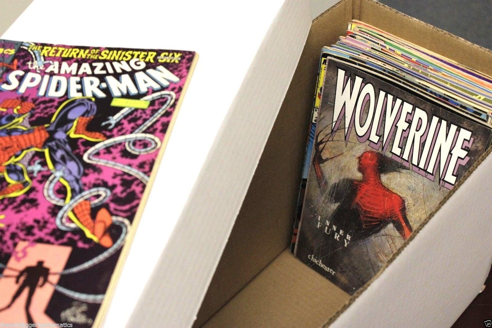 BCW Long Cardboard Comic Book Custom Storage Box Holds 250-300 | Etsy