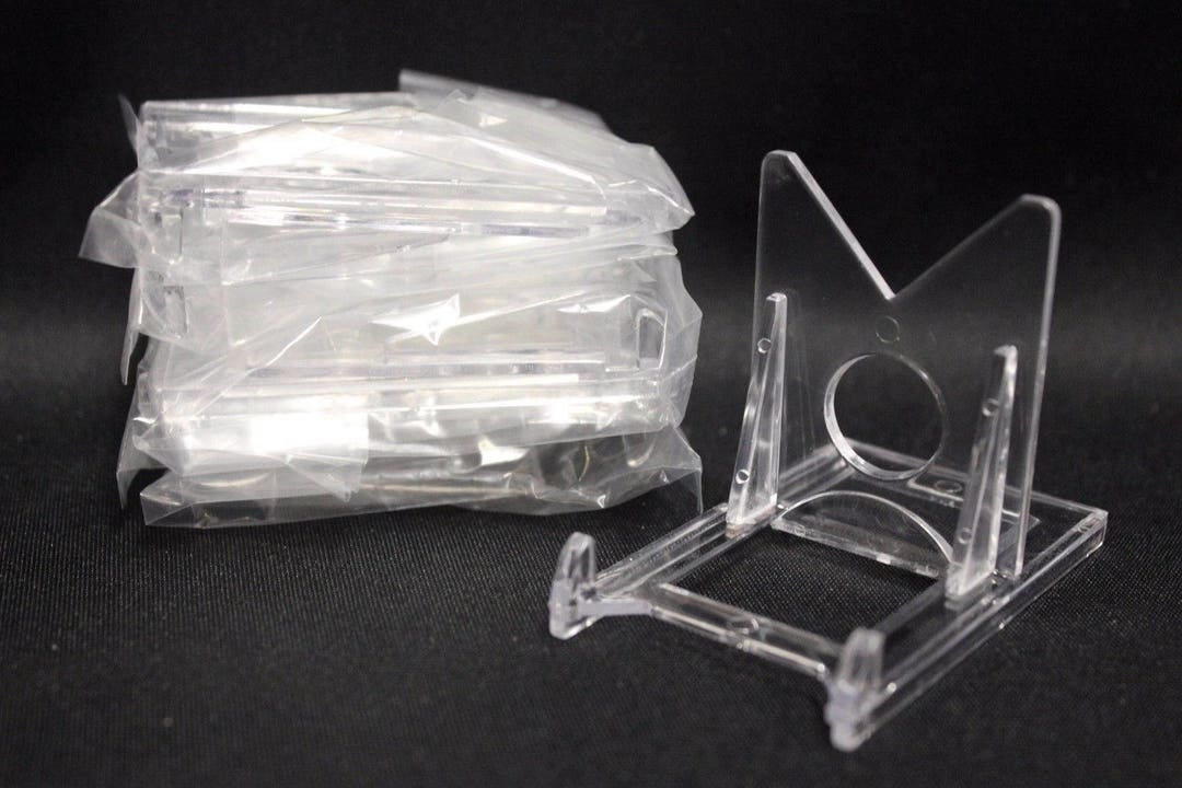 5 BCW Display Stand Toys Video Games Lures Coin Currency Jewelry Agates ...