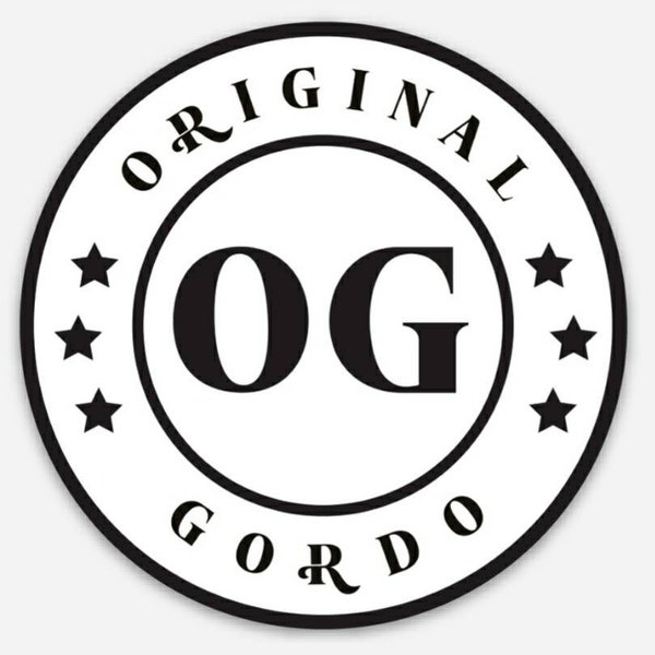 Gordito Sticker - Etsy