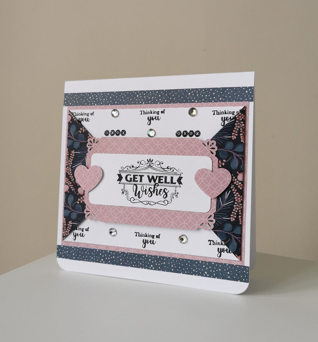 Handmade Well Wishes Card, Well Wishes Card - Etsy