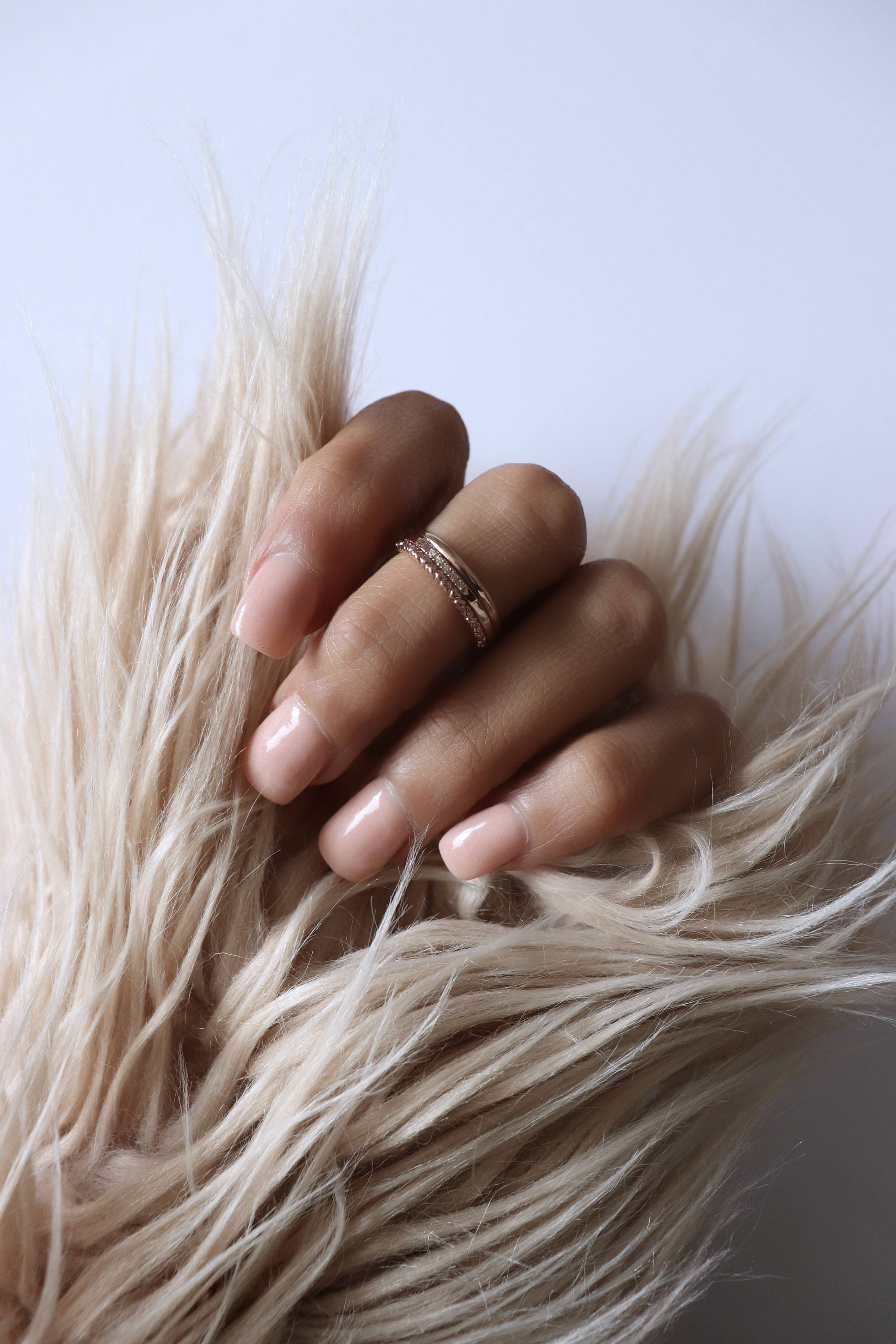 Eternity Heart Ring, Half Eternity Rose Gold Heart Ring, Dainty Heart ...