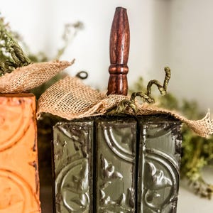 Fall / Set of Three Farmhouse Rustic Wooden Pumpkins // FREE Shipping ...