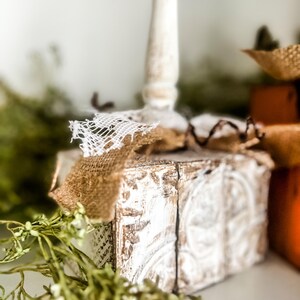 Fall / Set of Three Farmhouse Rustic Wooden Pumpkins // FREE Shipping ...