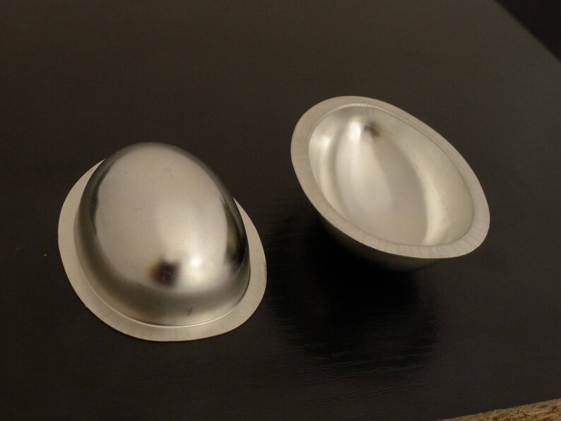 3D Small Egg - Metal Mold for Baking, Easter Egg, Chocolate Mold, Bath ...