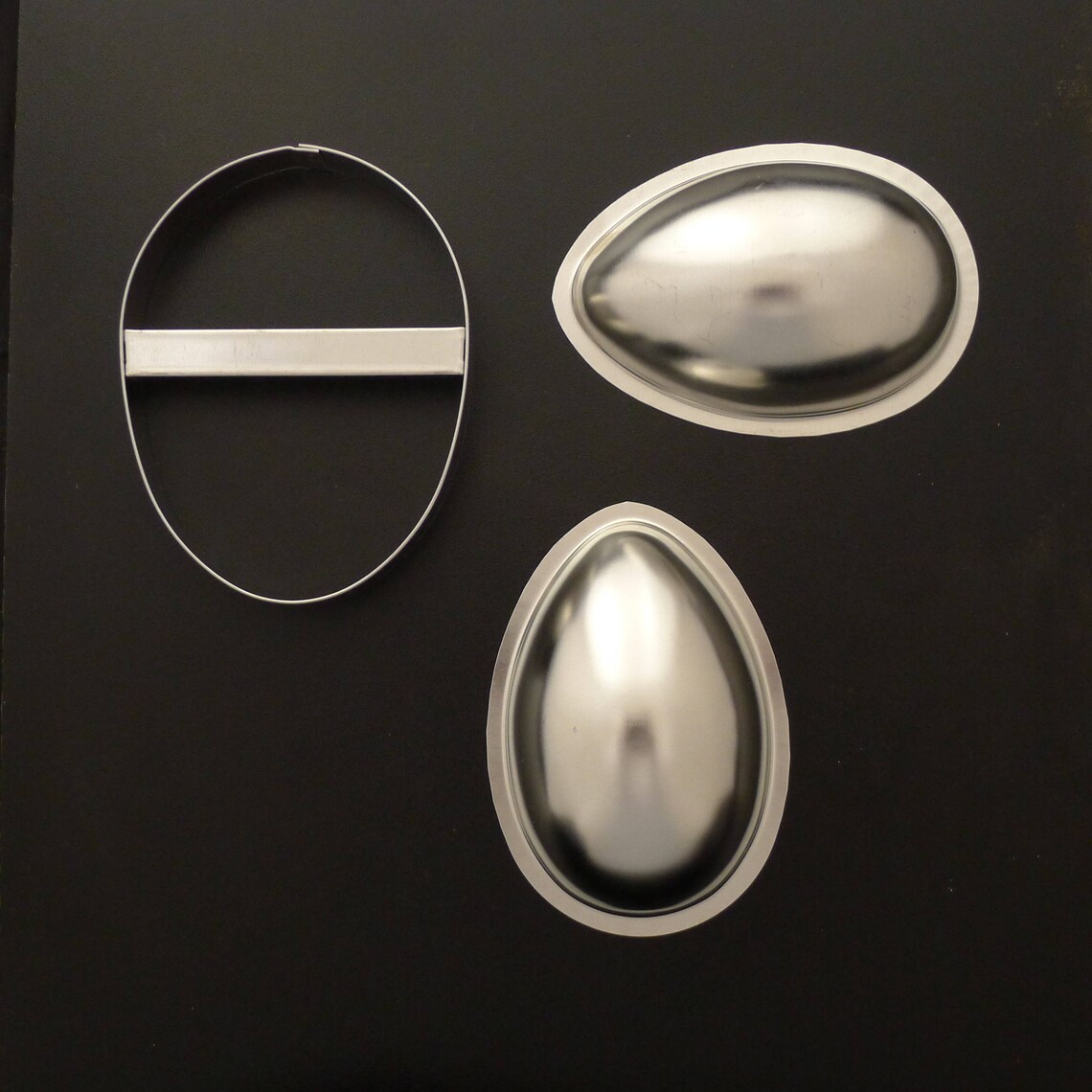 3D Large Egg BIG SET Metal Mold for Baking Easter Egg - Etsy