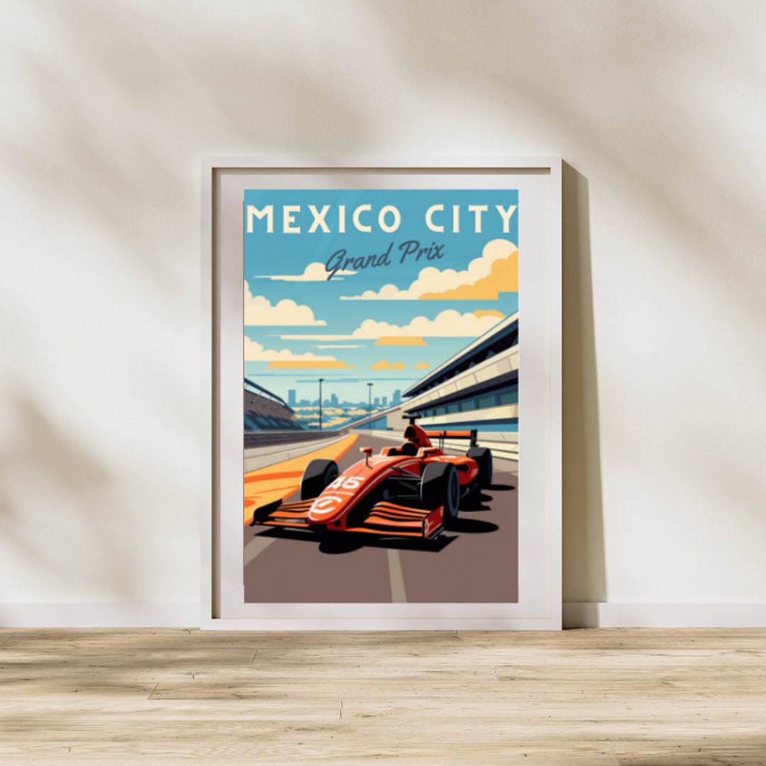 Mexico Racing Wall Art Racing Art Car Wall Art Racing Car Wall Art Race ...
