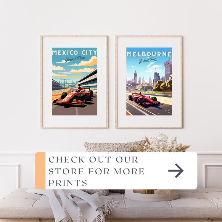 Monaco Racing Wall Art Racing Art Car Wall Art Racing Car Wall - Etsy