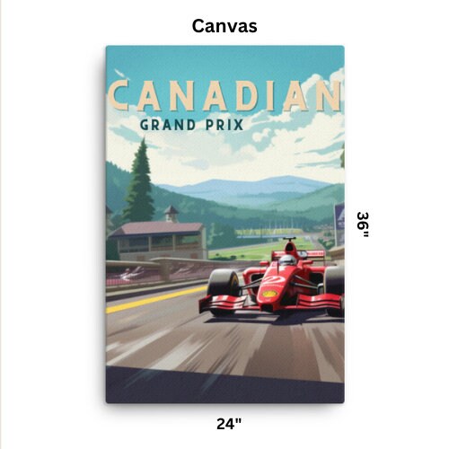 Italian GP Racing Wall Art Monza Racing Art Car Wall Art Racing Car ...