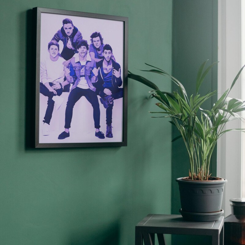 One direction poster - Etsy México