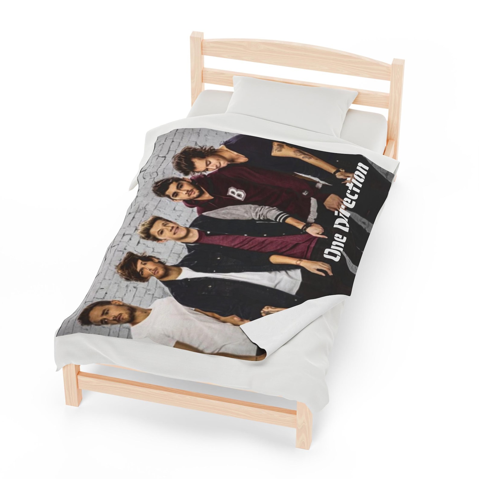 Velveteen Plush Blanket - One Direction Blanket Liam, Harry, Niall ...