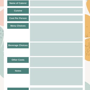 Event Planner Template, Digital Planner Template, A4 Printable Planner ...