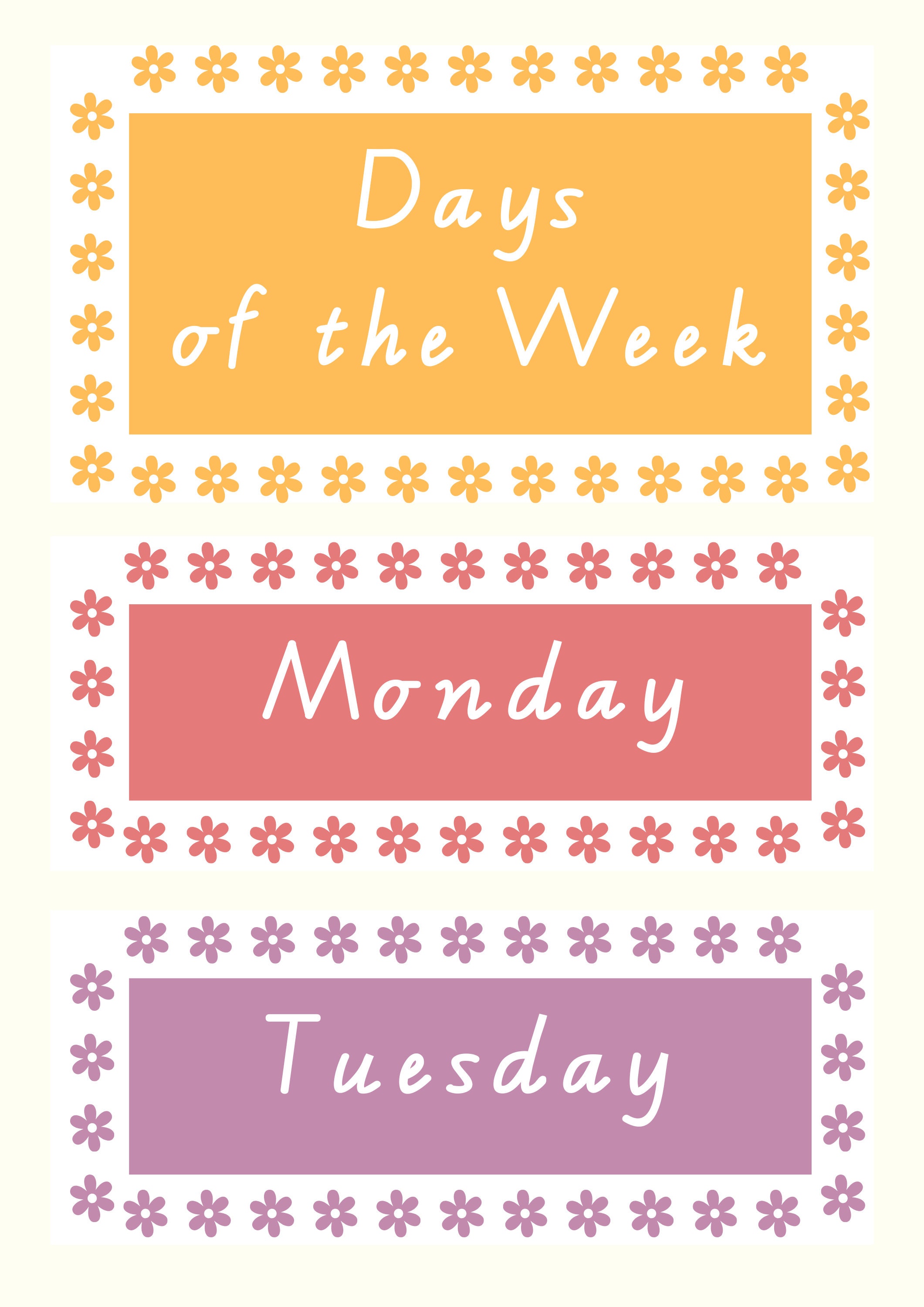 Bright and Colorful Classroom Decoration Printables for a Fun and ...