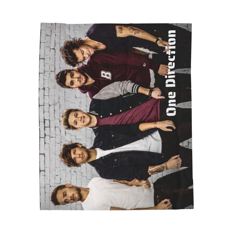 Velveteen Plush Blanket - One Direction Blanket Liam, Harry, Niall ...