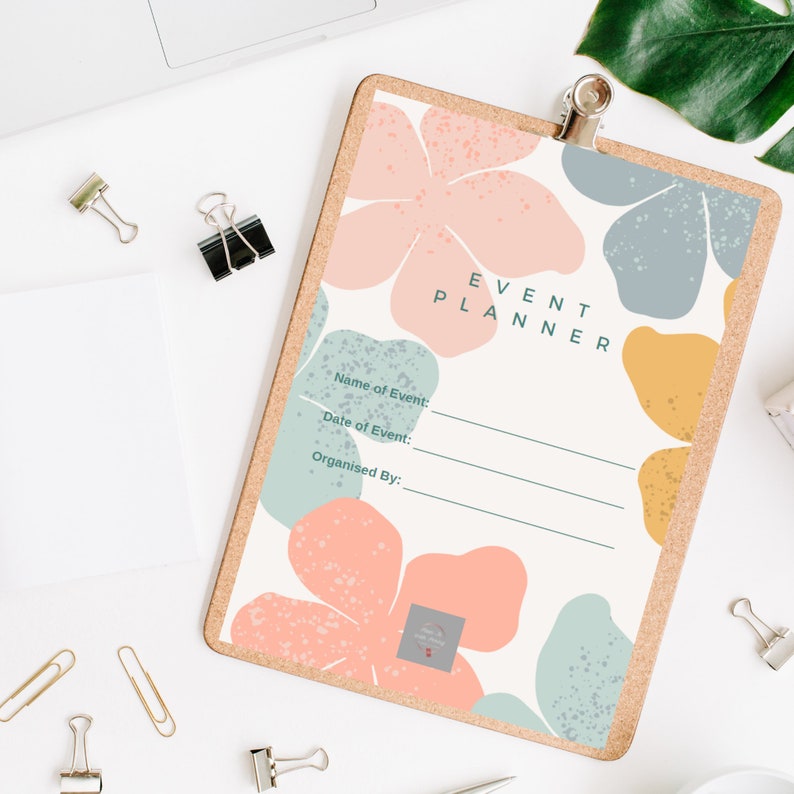 Event Planner Template, Digital Planner Template, A4 Printable Planner ...