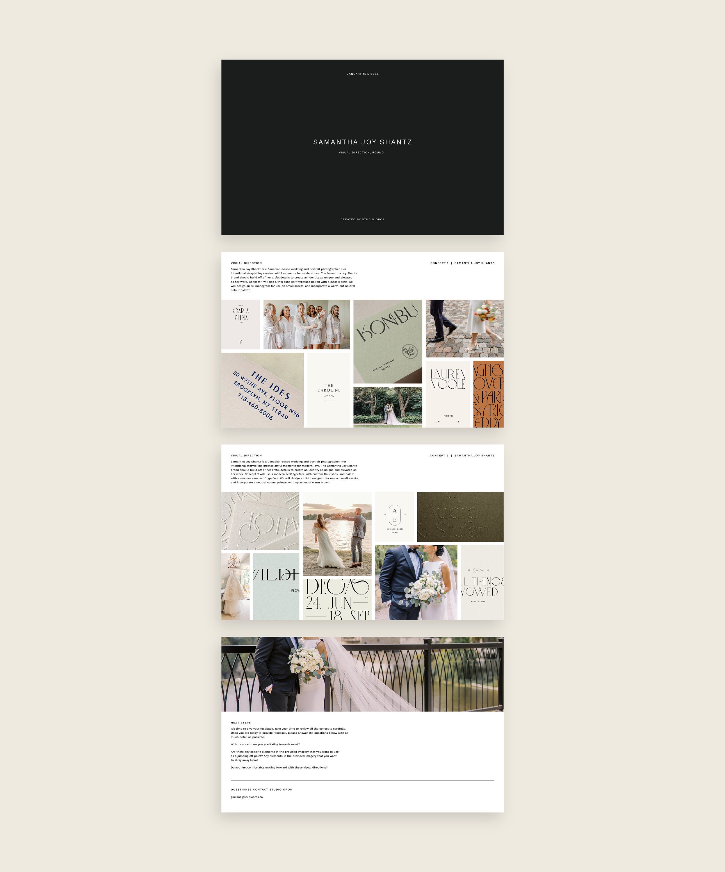 Visual Direction Template Graphic Designer Indesign Template - Etsy