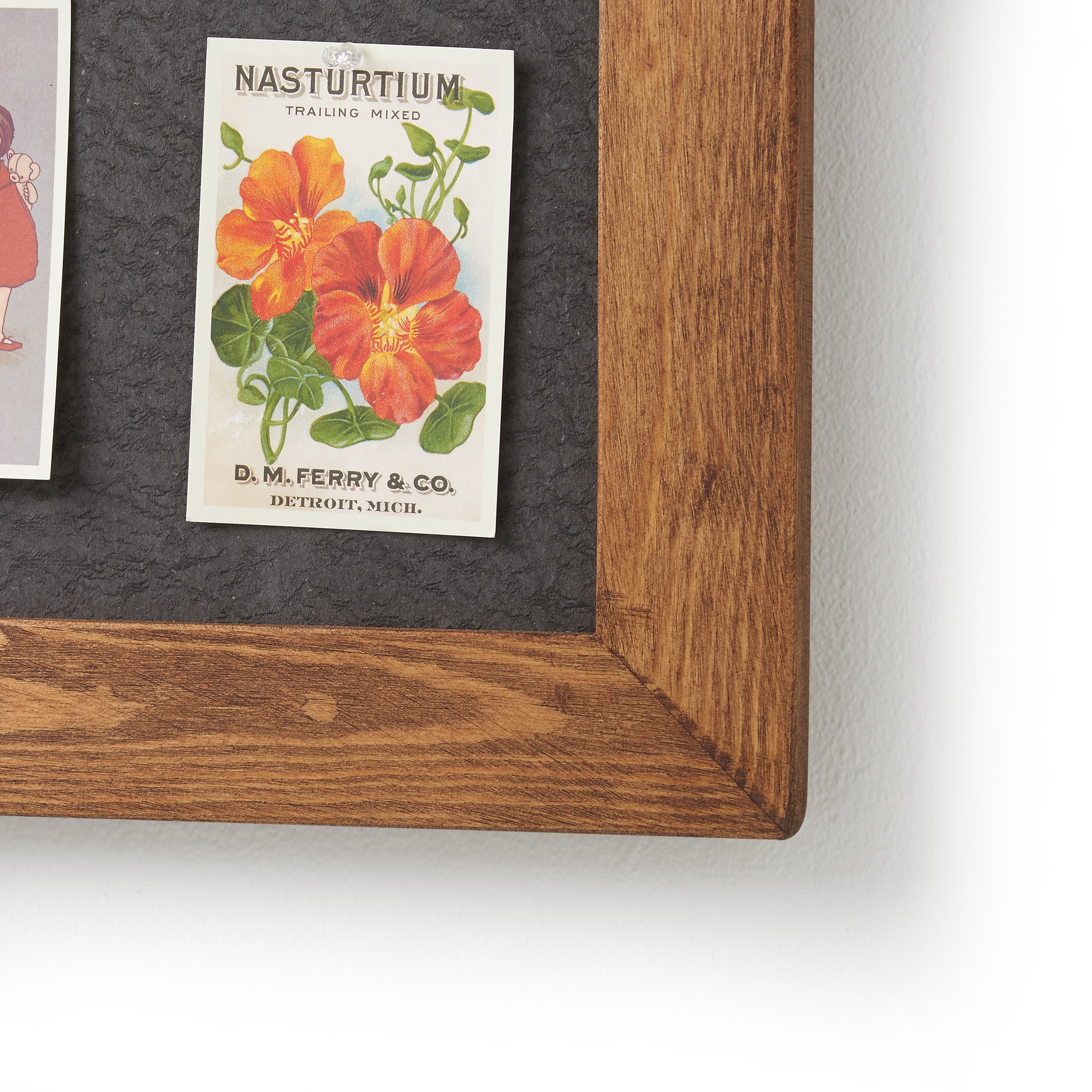 Old Wood Framed Pinboard, Noticeboard - Etsy UK