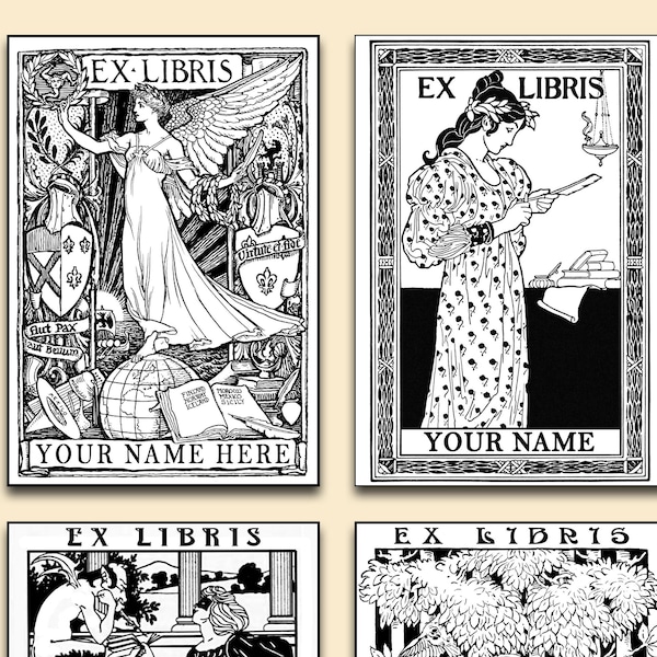 Ex Libris Bookplate - Etsy