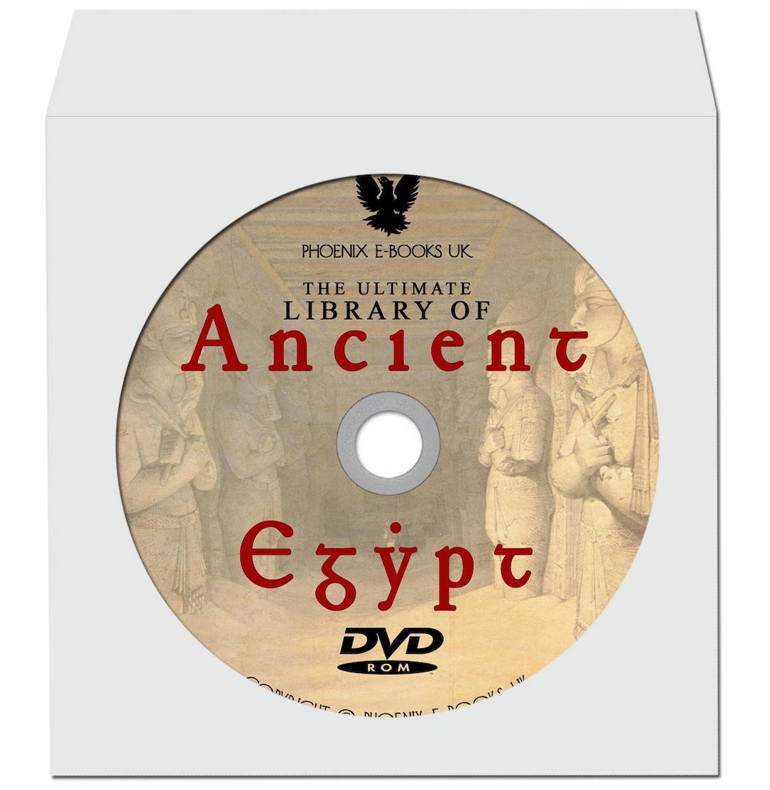 LIBRARY of Ancient EGYPT 353 Rare Vintage Books Pdf on Dvd-rom + 203 Hi ...