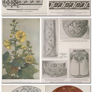 KERAMIC STUDIO 228 Issues Pdf on Dvd-rom Vintage Art Nouveau, Ceramics ...