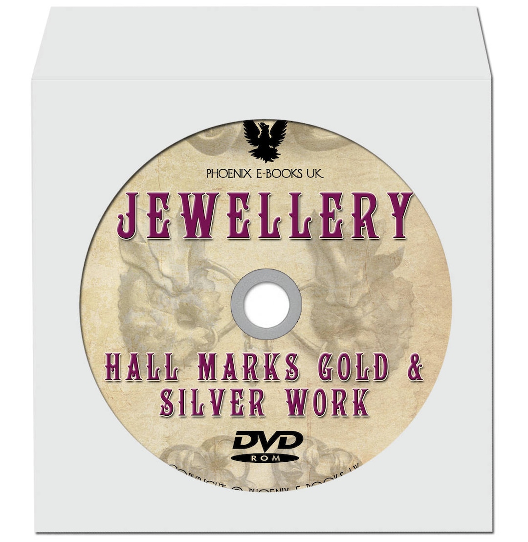 JEWELLERY Hall Marks Gold & Silver Work, 94 Vintage Books and Catalogs ...