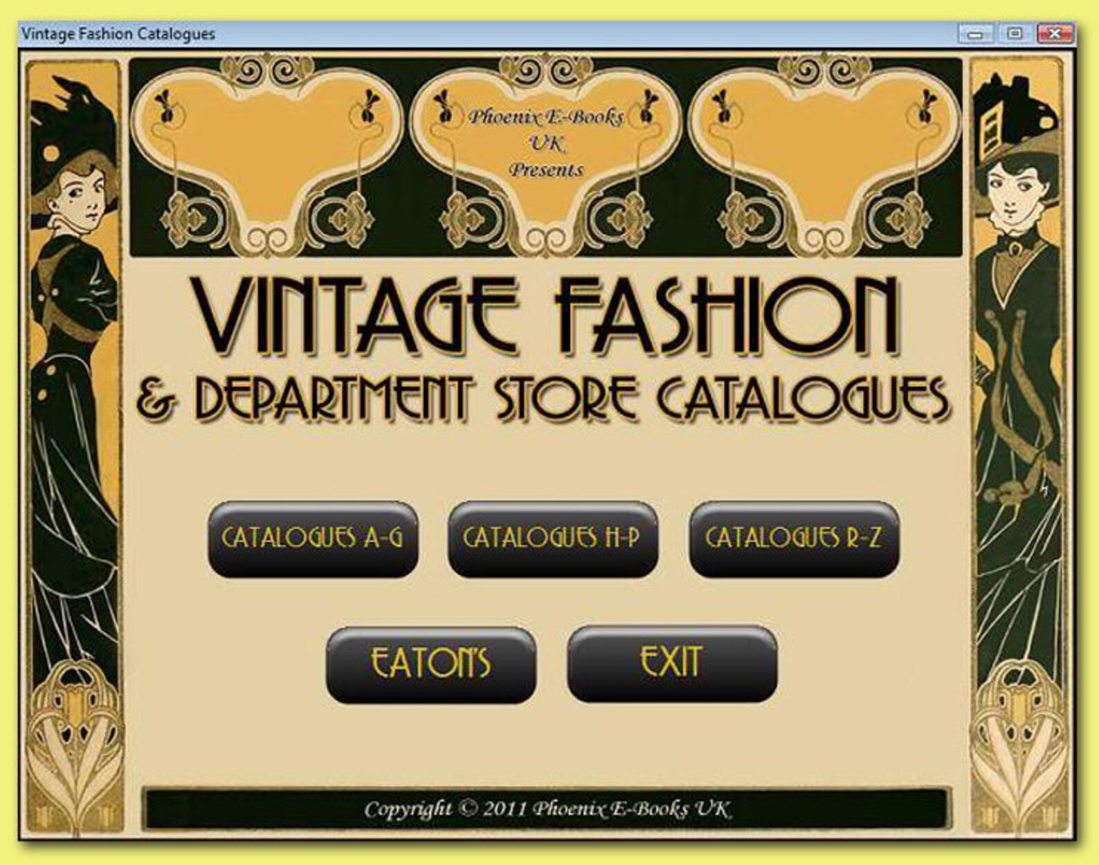 60 VINTAGE FASHION / Department Store Catalogues on DVD! Eatons Catalog ...