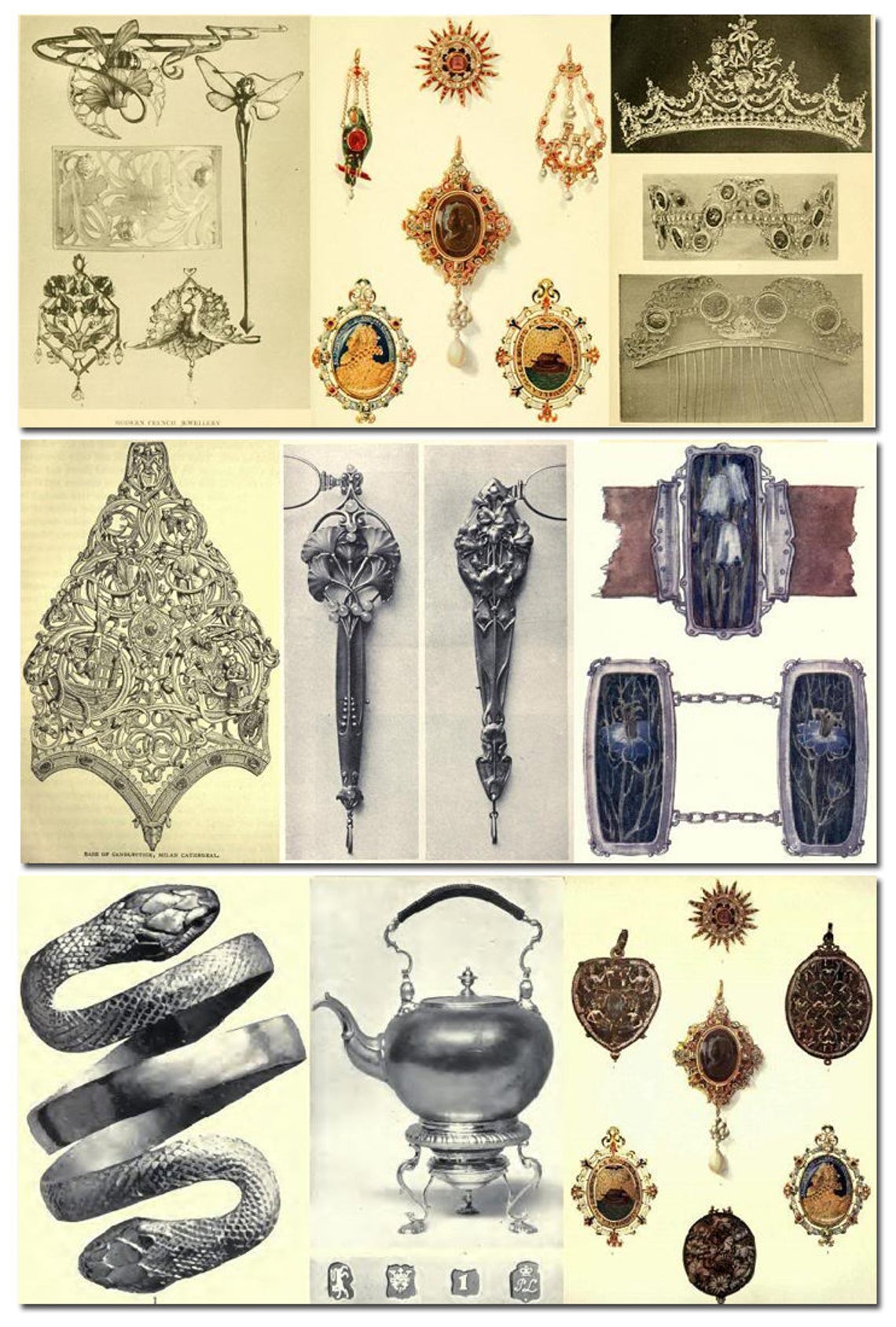 JEWELLERY Hall Marks Gold & Silver Work, 94 Vintage Books and Catalogs ...