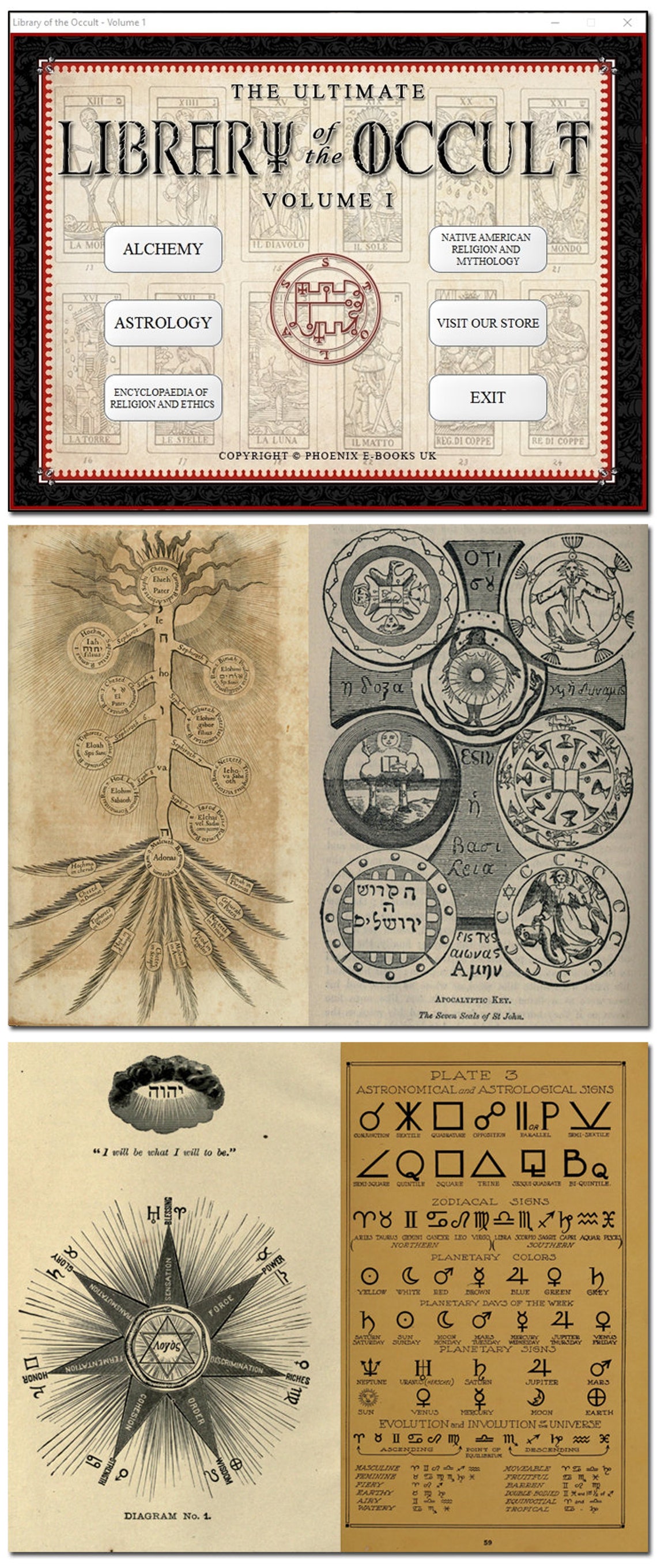 LIBRARY of the OCCULT 2700 Rare Vintage Books Pdf 8 Dvd-roms ...