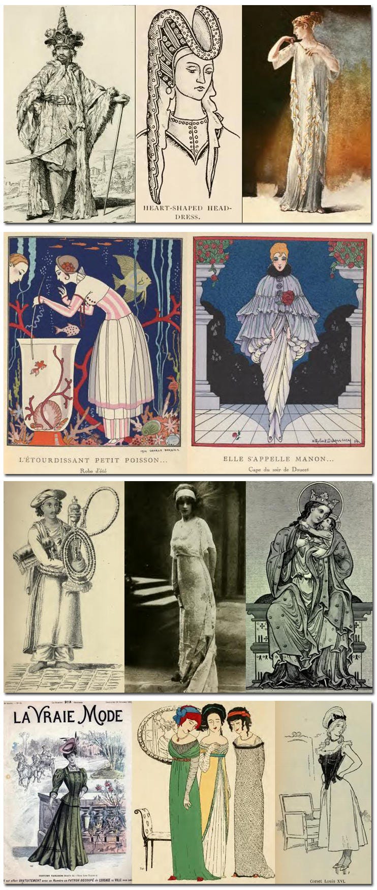 HISTORY of COSTUME 108 Rare Vintage Books, Pdf on Dvd-rom Dress ...