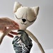 Cat Toy, Custom Plush, New Home Gift, Rag Doll, Stuffed Animal, Ooak ...