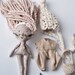 Tiny Doll, Small Doll, Mini Doll, Tiny Rag Doll, Custom Miniature, Rag ...