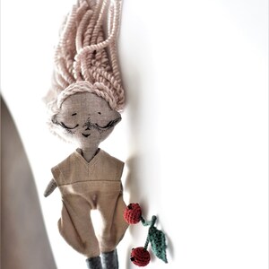 Tiny Doll, Small Doll, Mini Doll, Tiny Rag Doll, Custom Miniature, Rag ...